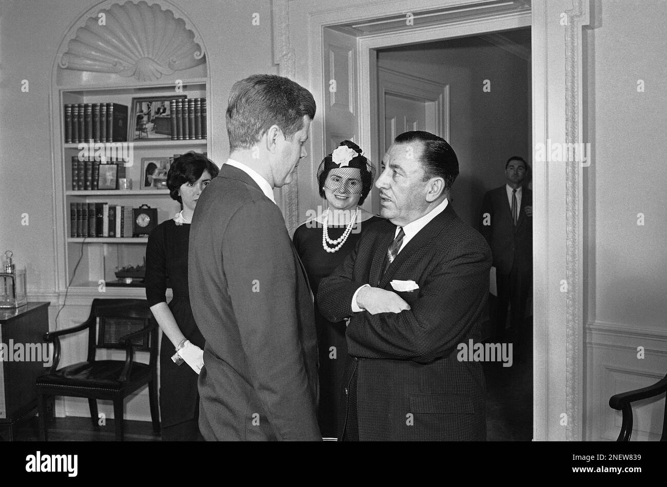 Thomas D’Alesandro, Jr., former Mayor of Baltimore, talks on March 28 ...