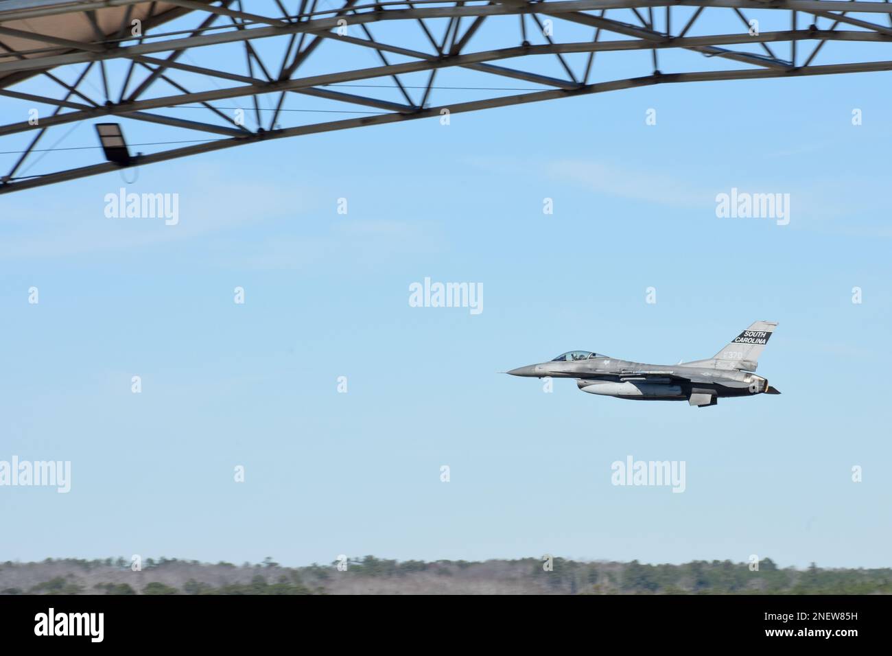 F-16 fighter jets from the South Carolina Air National Guard’s 169th ...