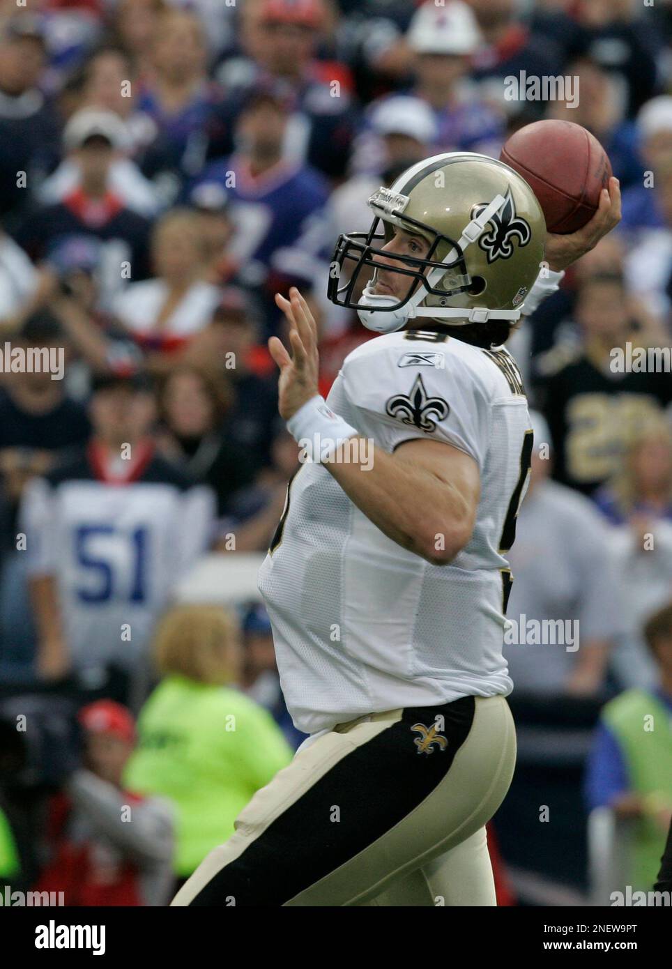 New Orleans Saints' Drew Brees throws during the first half of the NFL ...