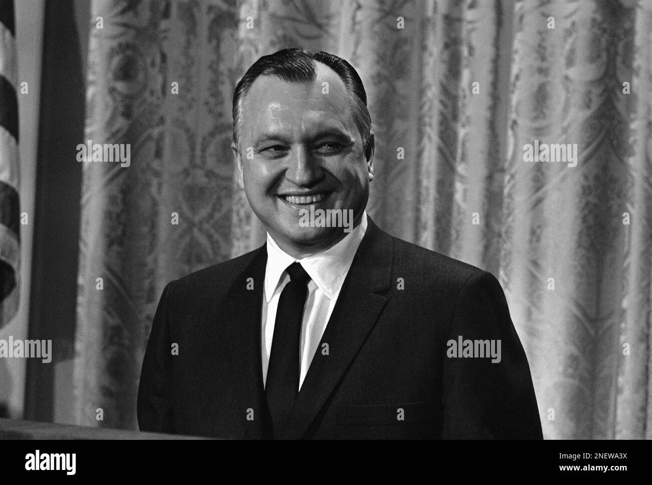 Walter J. Hickel is shown at the White House, Washington on Jan. 24 ...