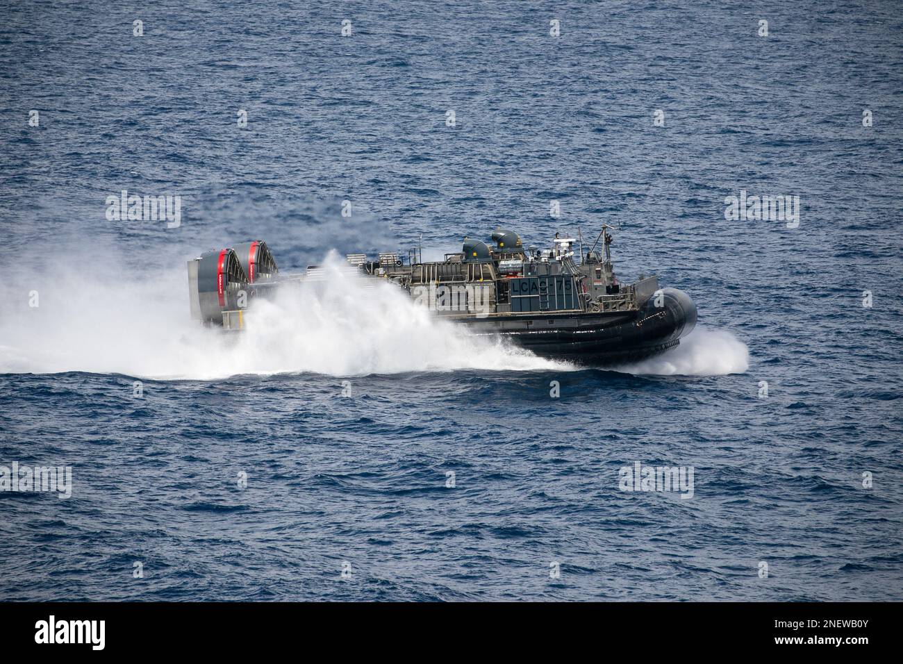 230215-N-AT895-1128 SOUTH CHINA SEA (Feb. 15, 2023) A landing craft ...