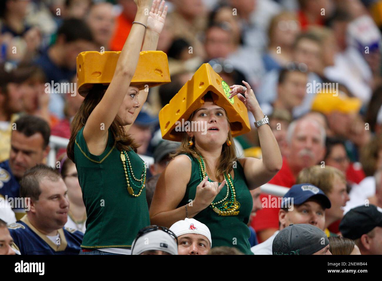 Green Bay Packers fans cheer during the third quarter of an NFL ...