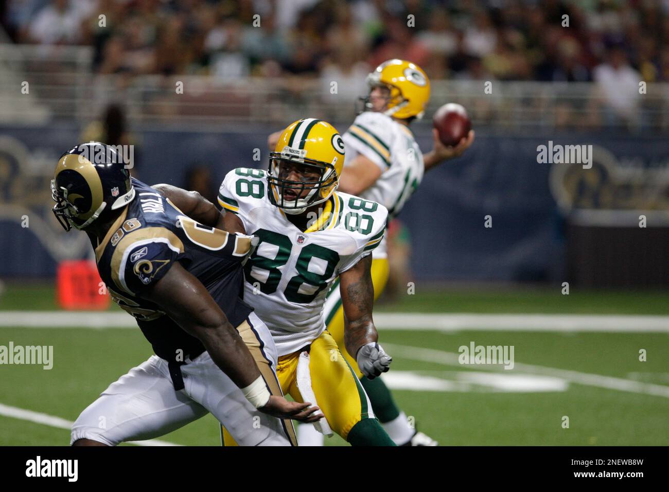 Green Bay Packers tight end Jermichael Finley (88) is seen during the ...