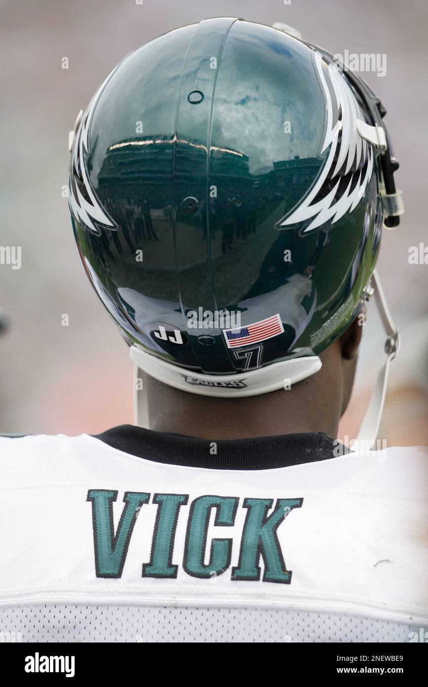 Philadelphia Eagles quarterback Michael Vick during an NFL football ...