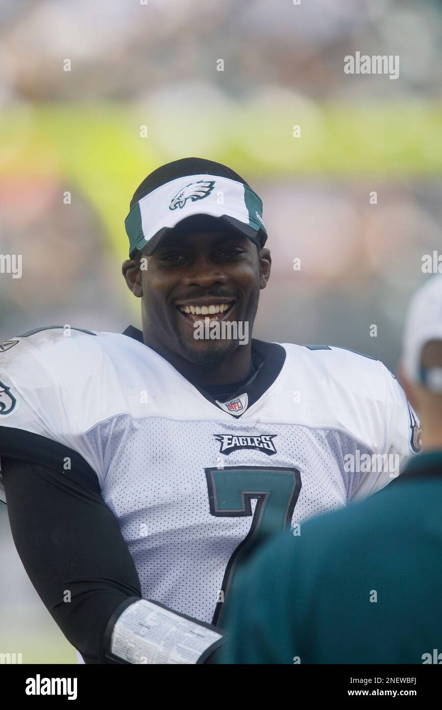 Philadelphia Eagles quarterback Michael Vick during an NFL football ...