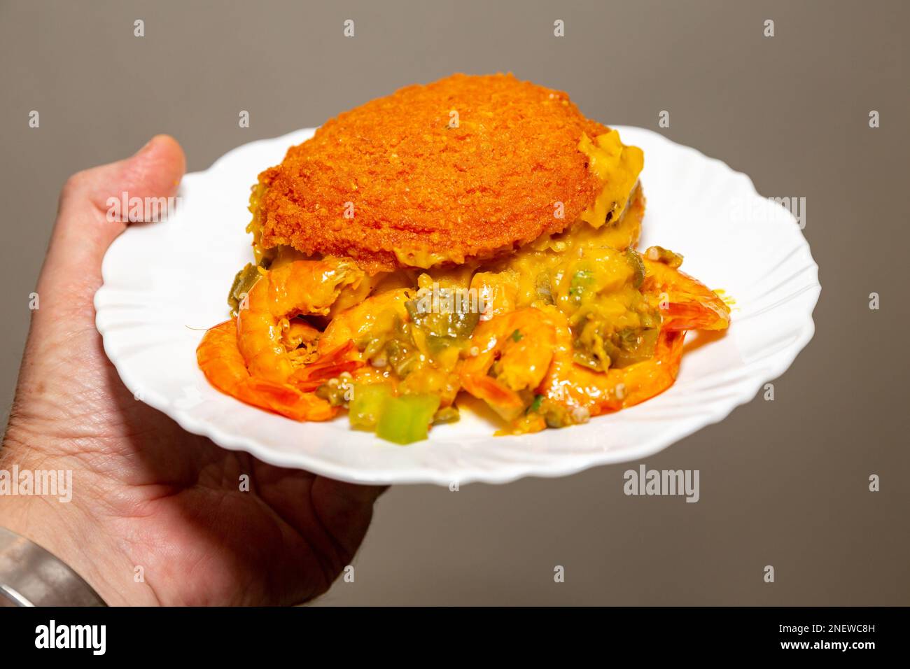 Traditional Brazilian acarajé, traditional food of African origin in ...