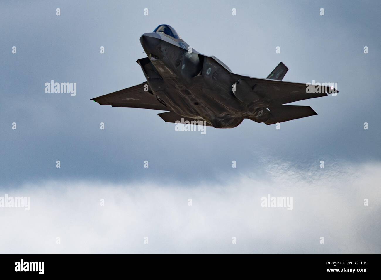 An F-35A Lightning II aircraft assigned to the 33rd Fighter Wing, Eglin ...