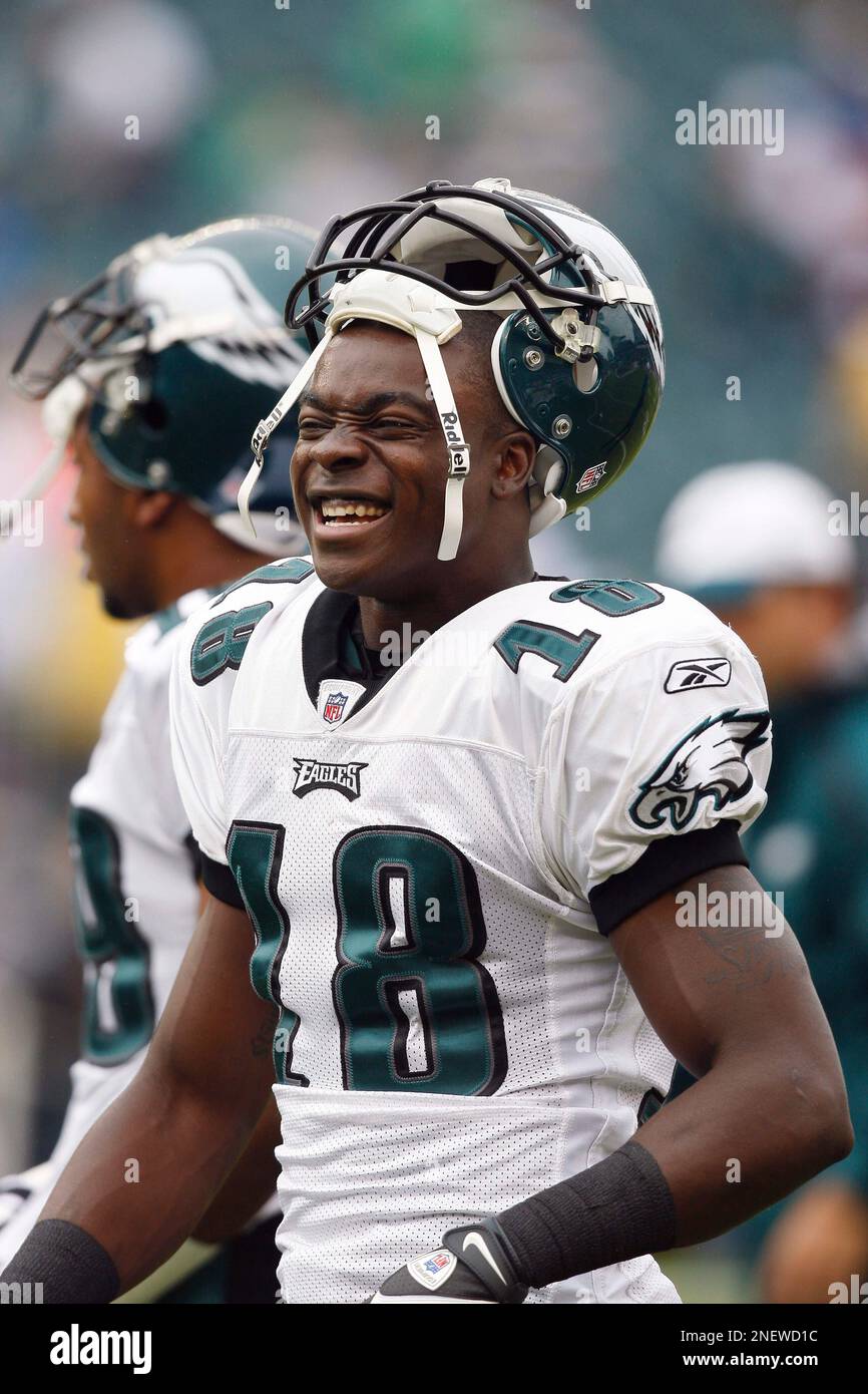 Philadelphia Eagles wide receiver Jeremy Maclin (18) during an NFL ...