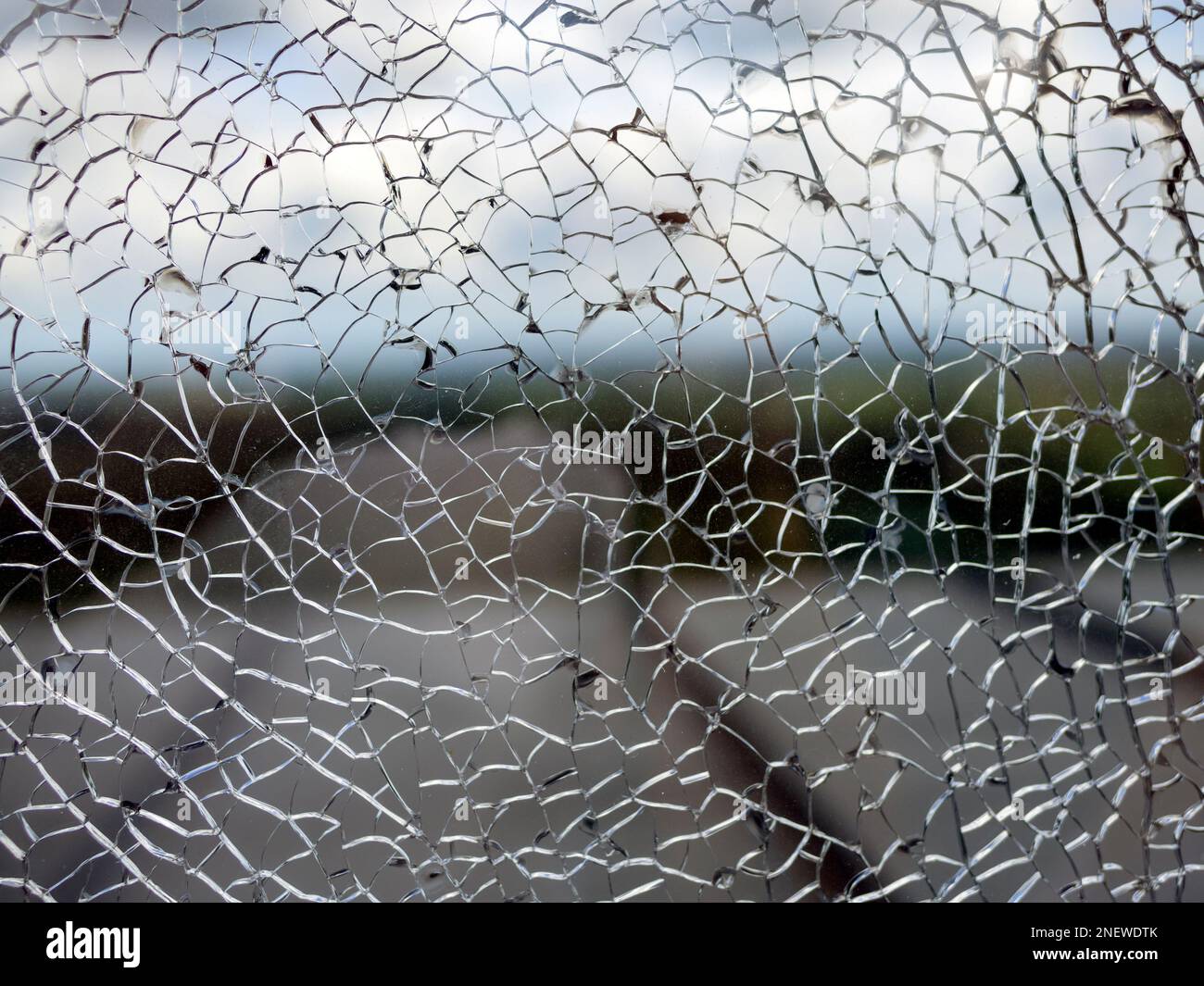 Useful texture overlay. A broken glass on. with many sharp shards ...
