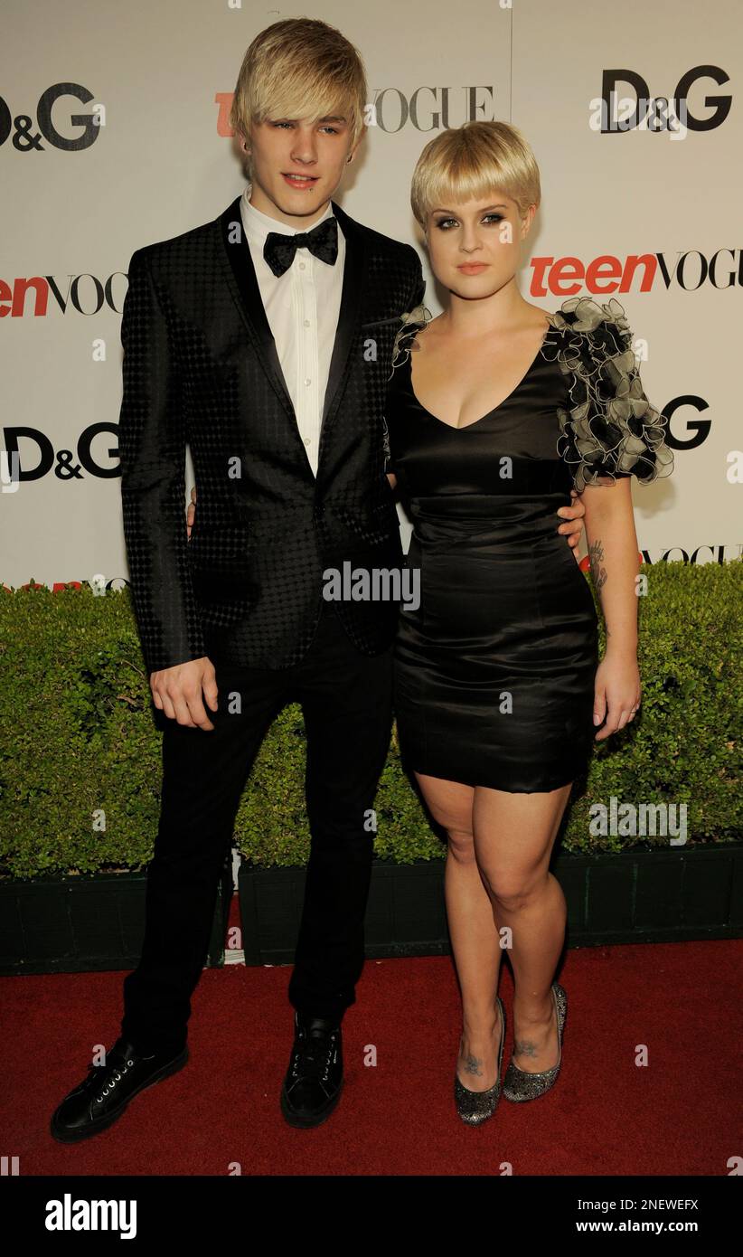 Kelly Osbourne and boyfriend Luke Worrell arrive at the 7th Annual Teen ...
