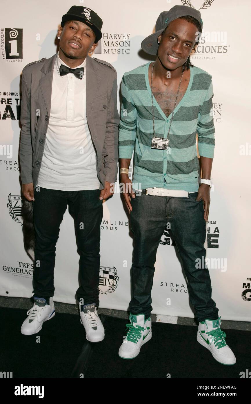 Price Tag and Oktane of the music group "Audio Push" arrive at the ...