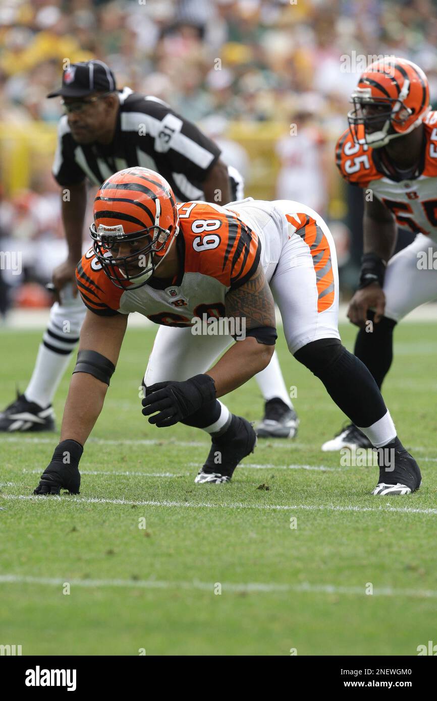 Cincinnati Bengals defensive end Jonathan Fanene (68) during an NFL ...