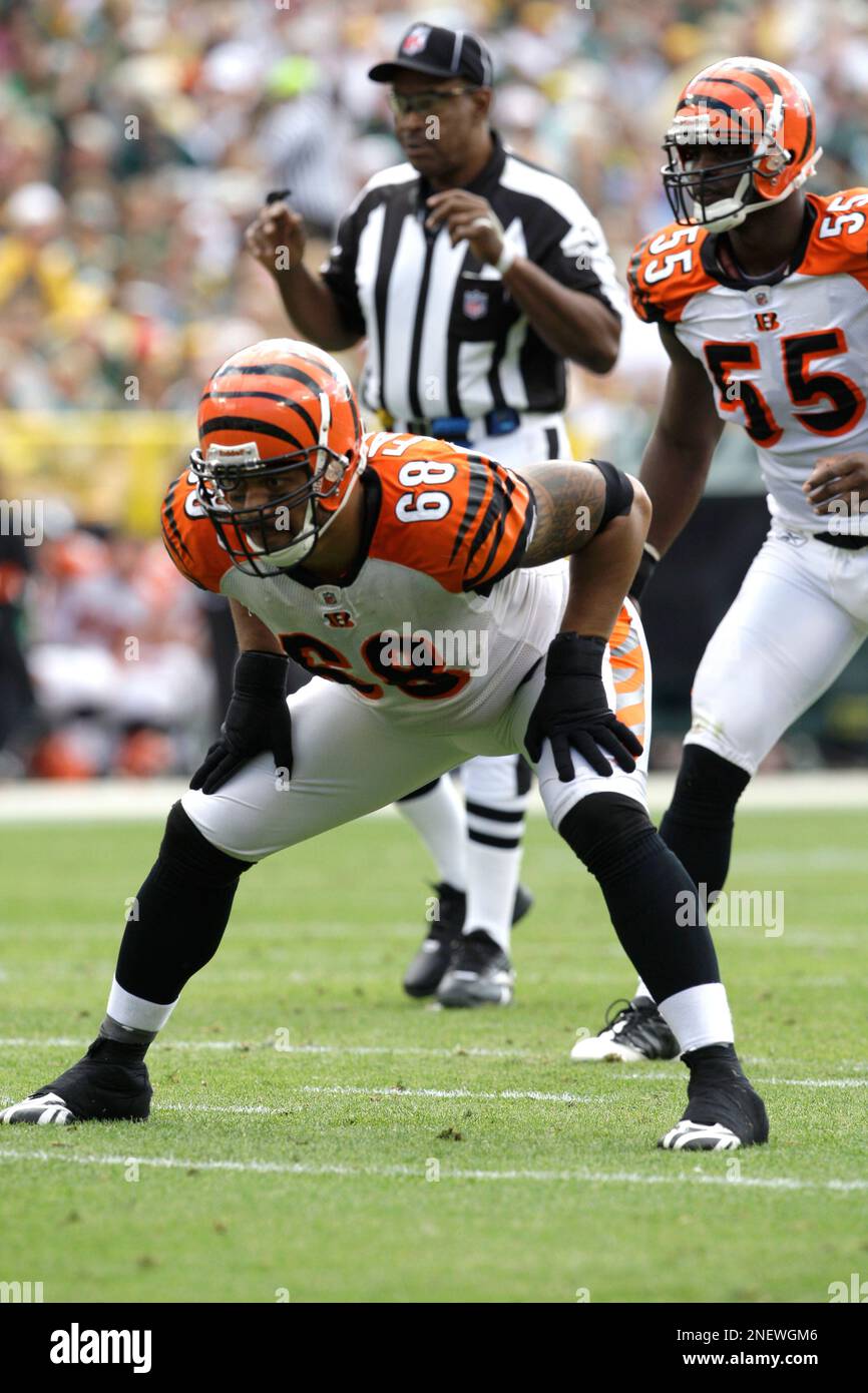 Cincinnati Bengals defensive end Jonathan Fanene (68) during an NFL ...