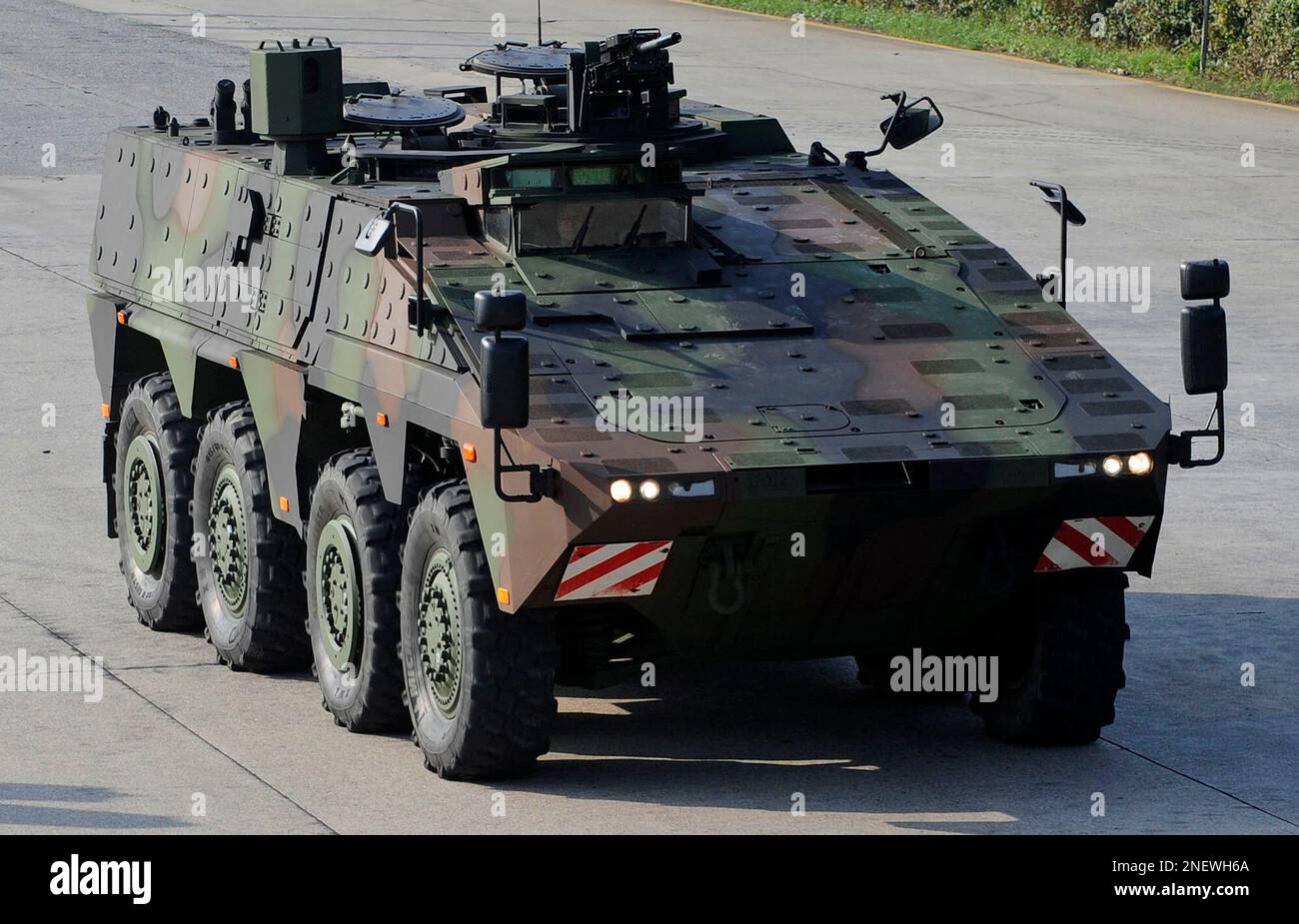 Das geschuetzte Transportfahrzeug Boxer wird Mittwoch, 23. September ...