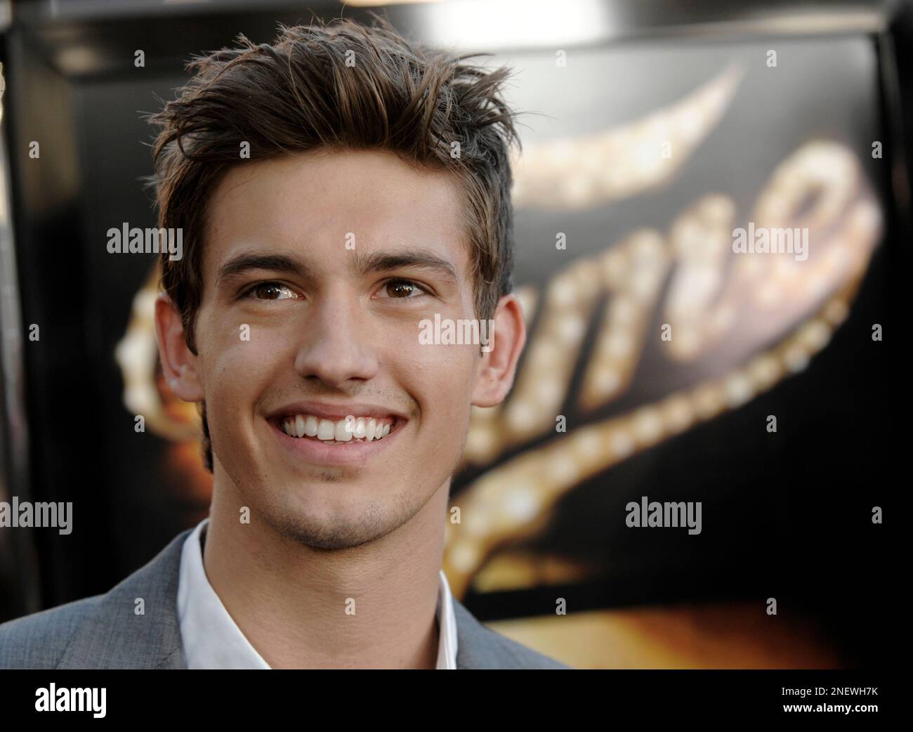 Actor Asher Book arrives at the premiere of the film "Fame" in Los ...