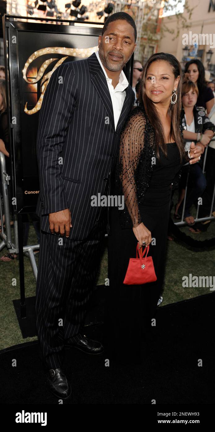 Debbie Allen and Norm Nixon arrive at the premiere of the film "Fame ...