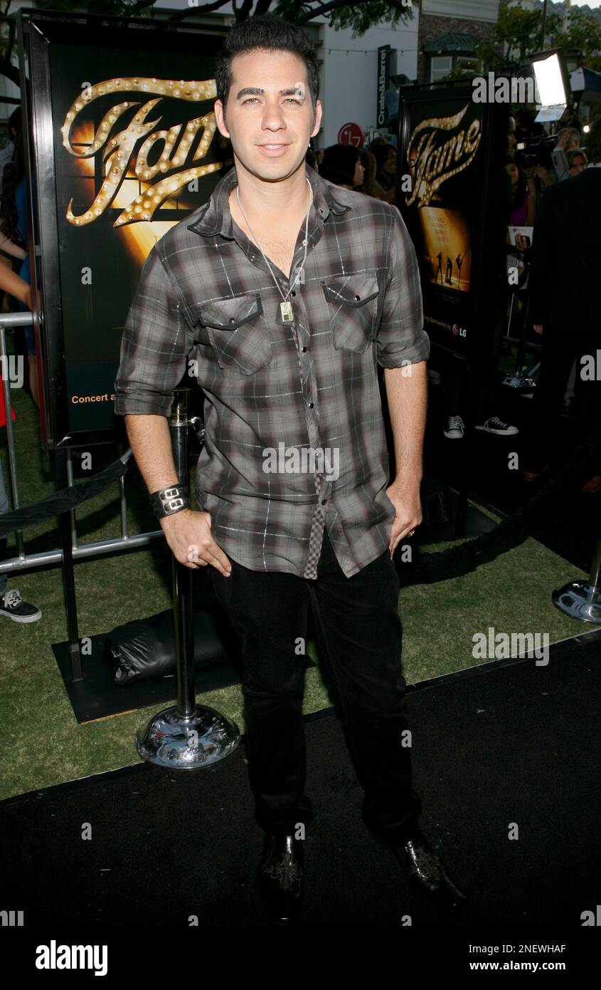 Ryan Surratt during the FAME Premiere sponsored by LG Mobile Phones at ...