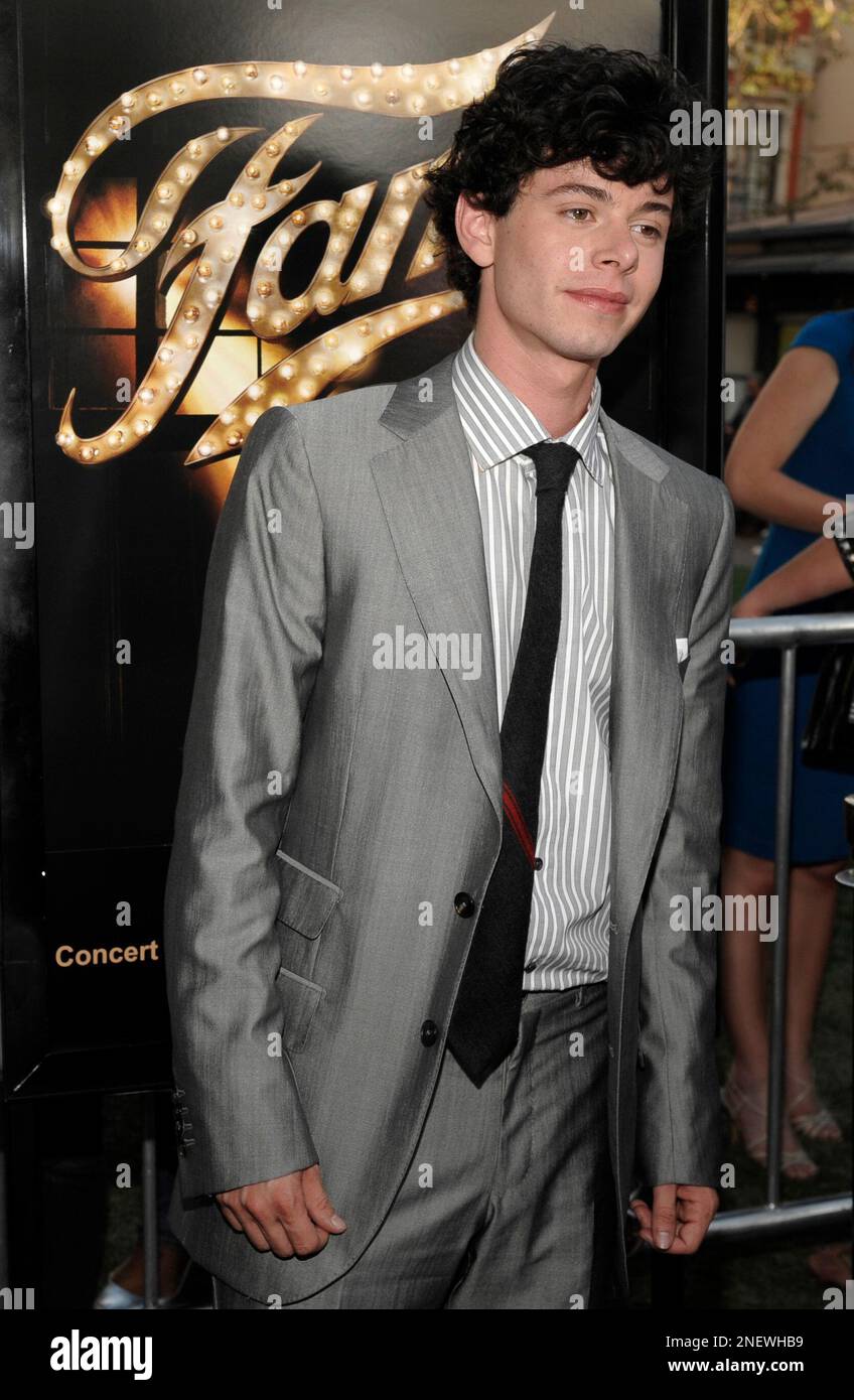 Actor Paul Iacono arrives at the premiere of the film "Fame" in Los ...