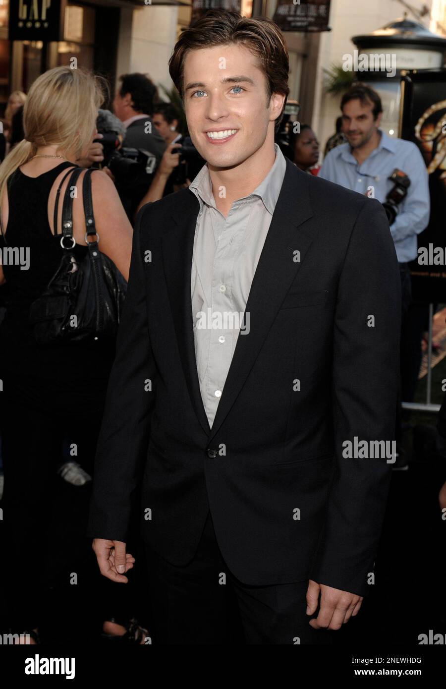 Actor Paul McGill arrives at the premiere of the film "Fame" in Los ...