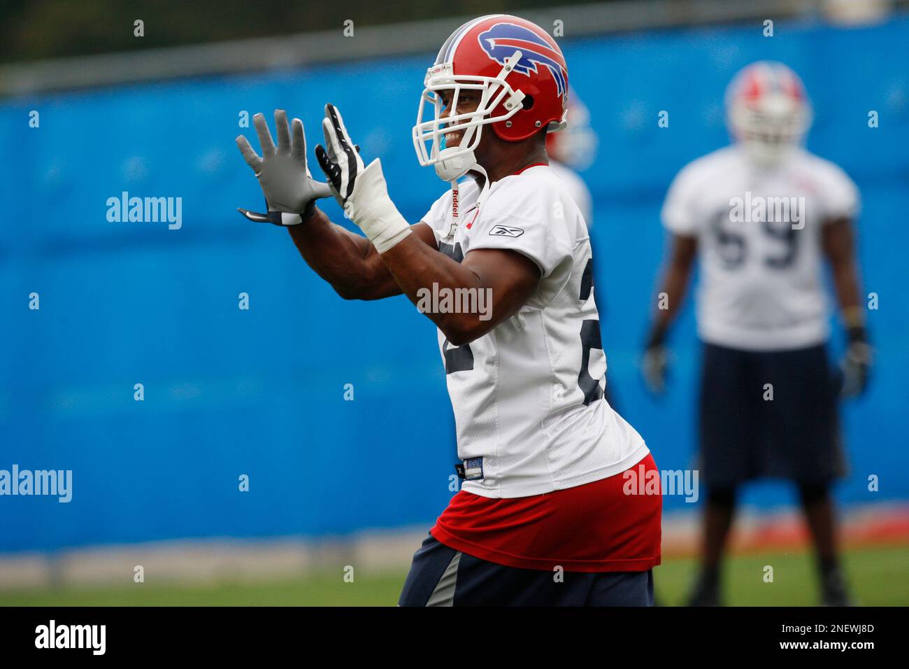 Buffalo Bills' Fred Jackson during NFL football practice in Orchard ...