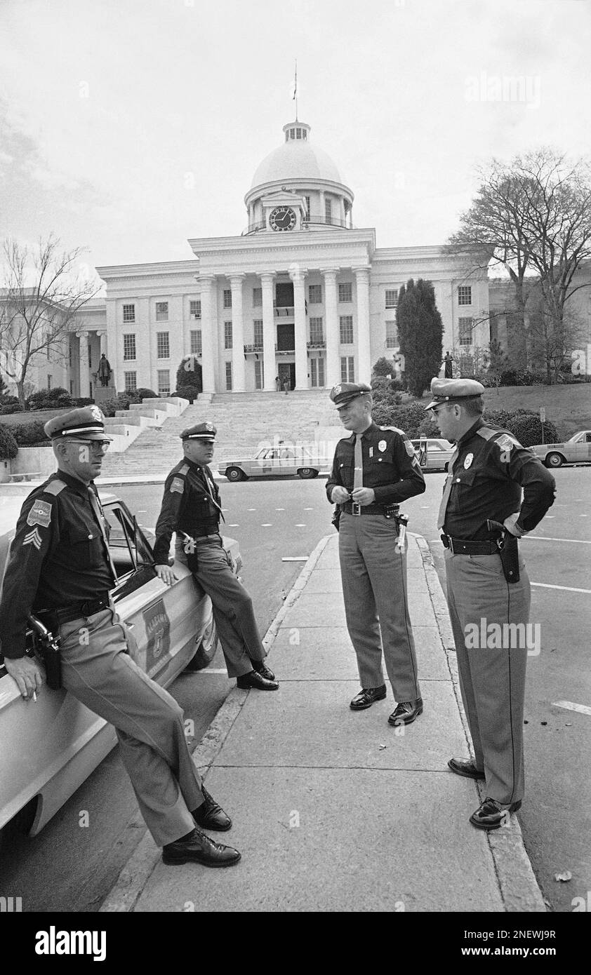 State troopers and other guards from state agencies still were on duty ...