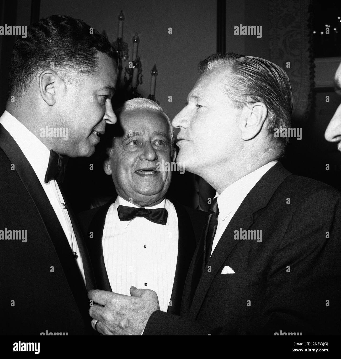 Sen. Edward Brooke (R-Mass.), left, U.S. District Court Judge Kenneth ...