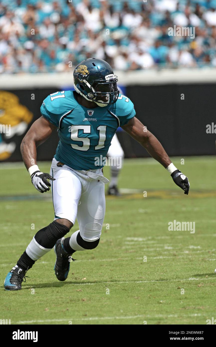 Jacksonville Jaguars linebacker Clint Ingram during play against the ...
