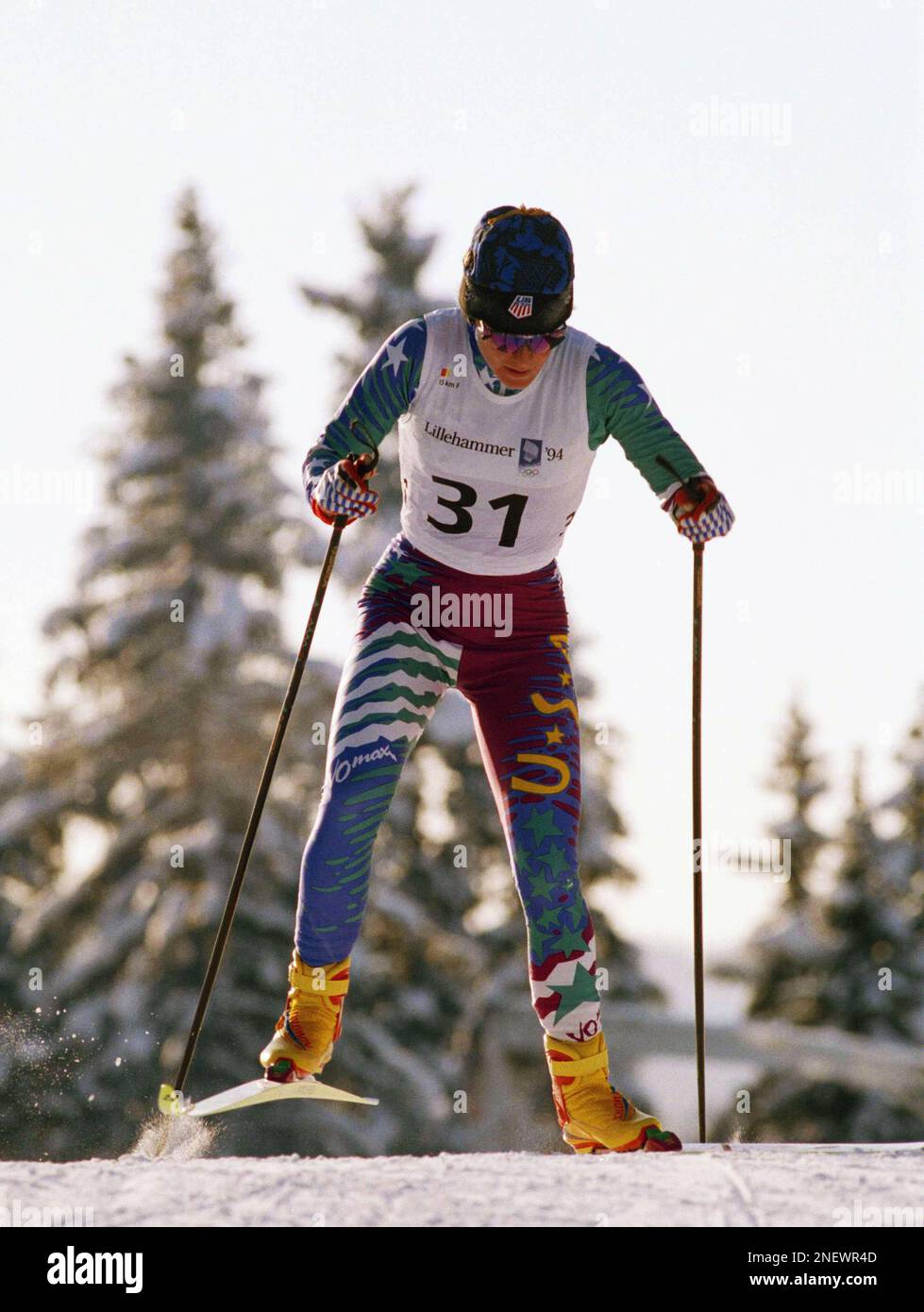 U.S.A.â€™s Laura McCabe, of Park City, Utah on her way to capture the ...