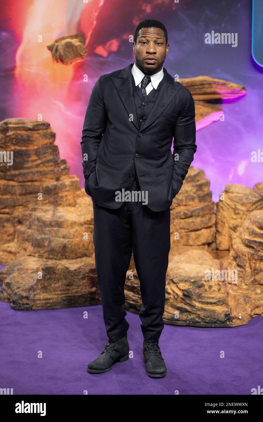 Jonathan Major poses for photographers upon arrival for the premiere of ...