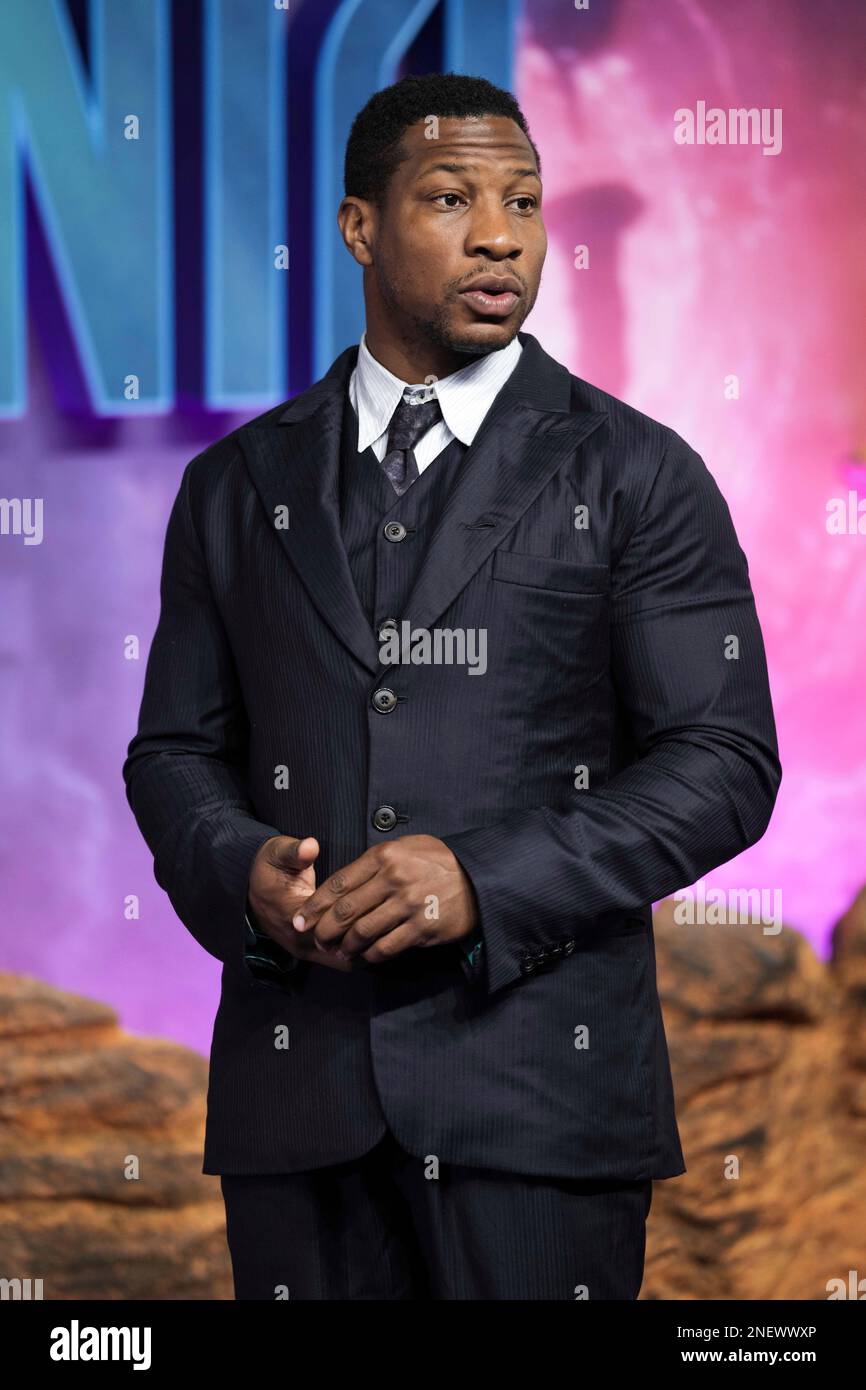 Jonathan Major poses for photographers upon arrival for the premiere of ...