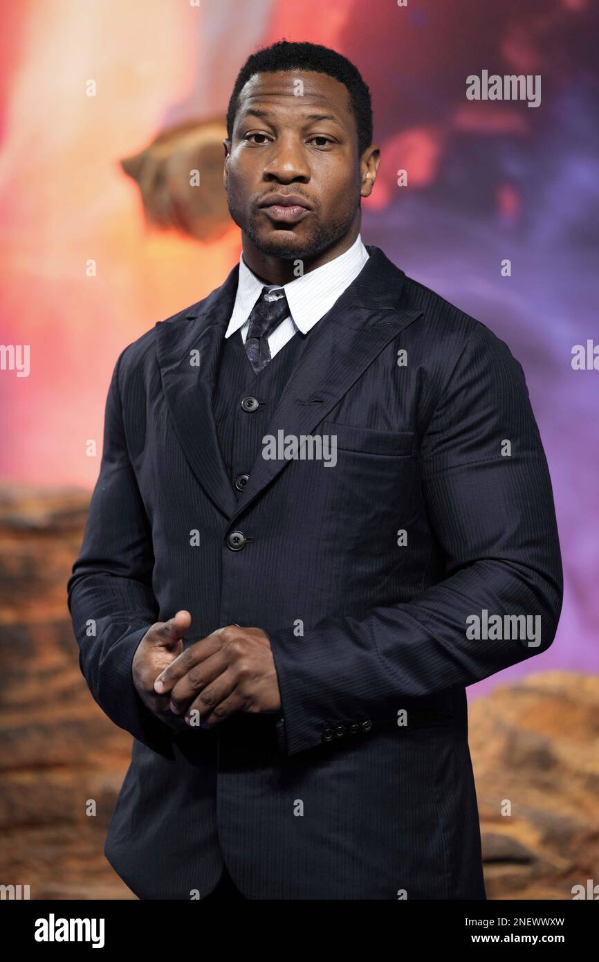 Jonathan Major poses for photographers upon arrival for the premiere of ...