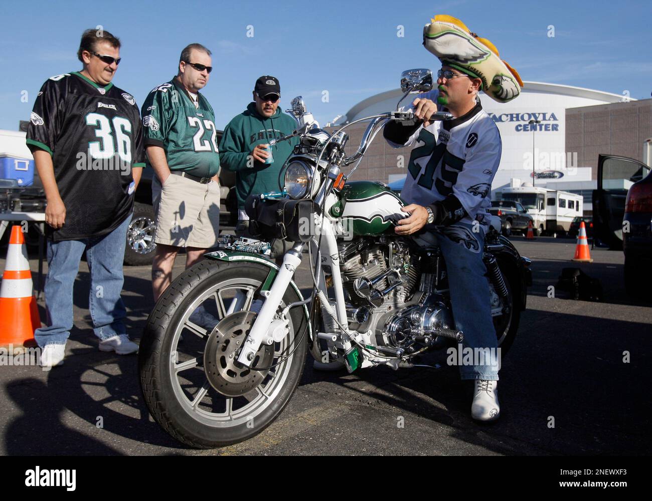 Motocicleta De Los Philadelphia Eagles James Rispoli Claims The Final