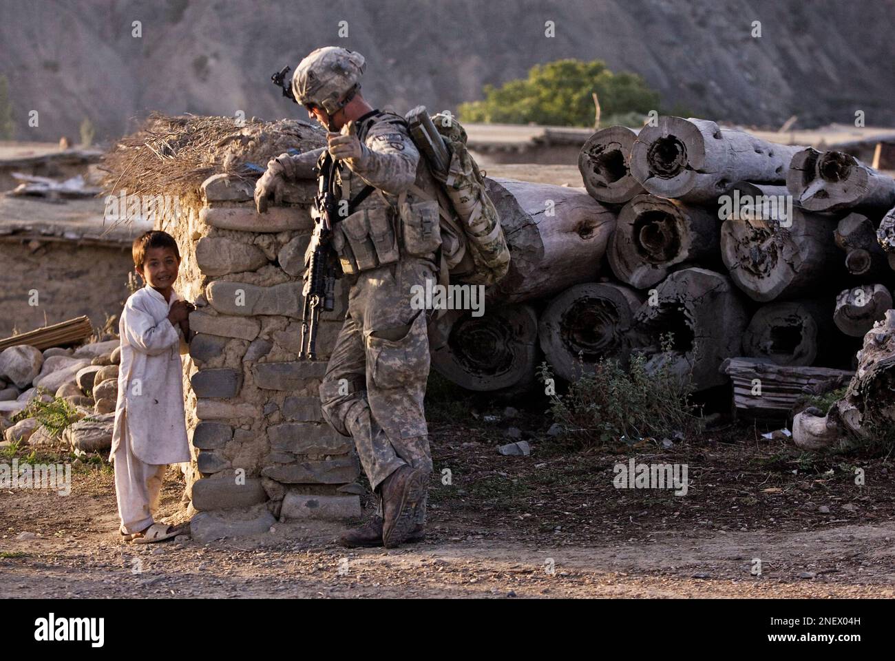 Cpl. Brian Phillips, from Farmville, Va., a soldier from the U.S. Army ...
