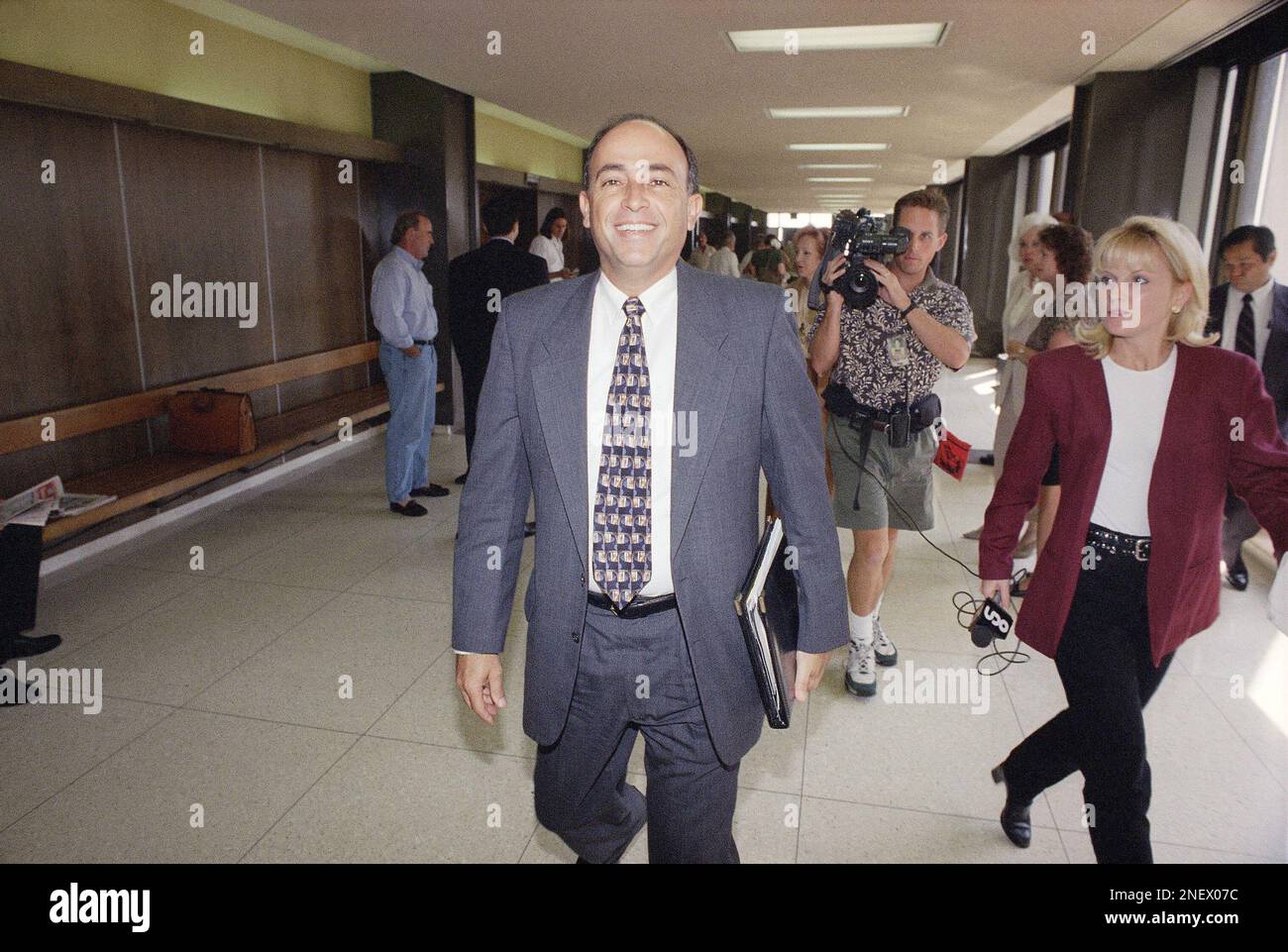 Former Orange County Budget Director Ronald Rubino leaves court for a ...