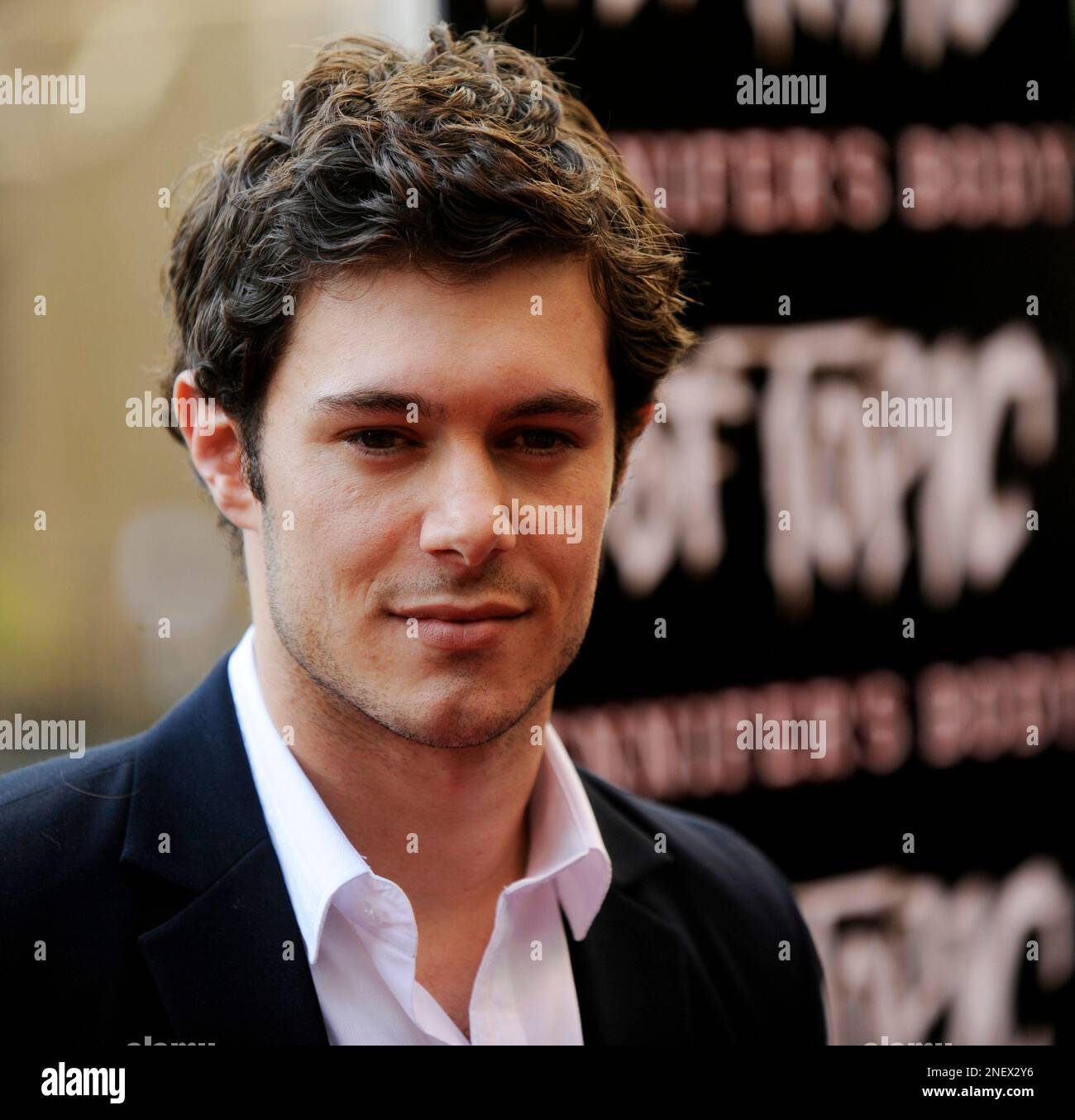 Actor Adam Brody arrives at a fan event for the film "Jennifer's Body ...