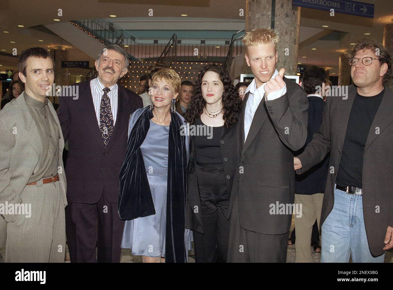 Cast members of the movie “The Frighteners,” from left, Jeffrey Combs ...