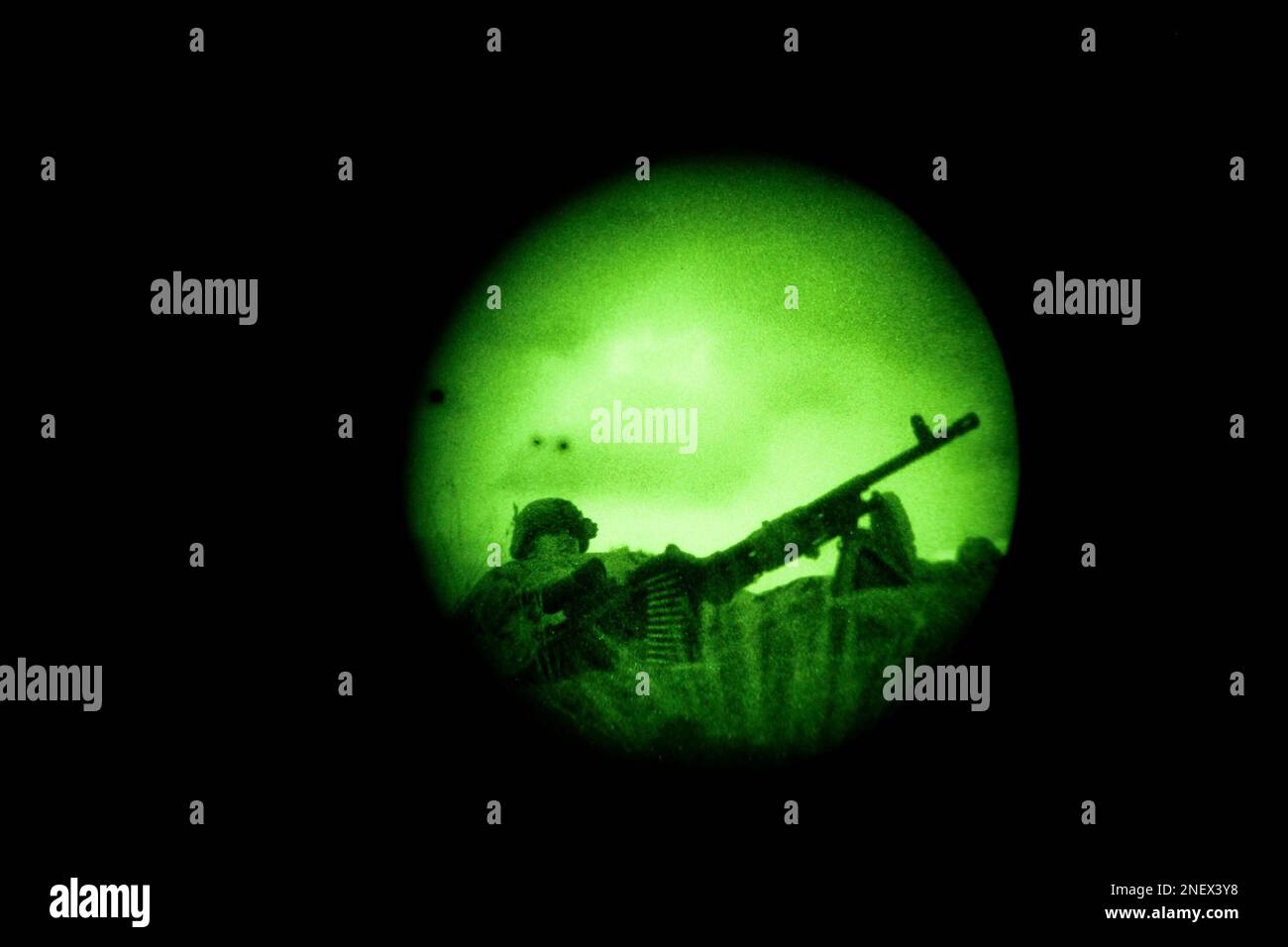 In this photo taken Tuesday, Sept. 15, 2009, a member of the US Army's ...