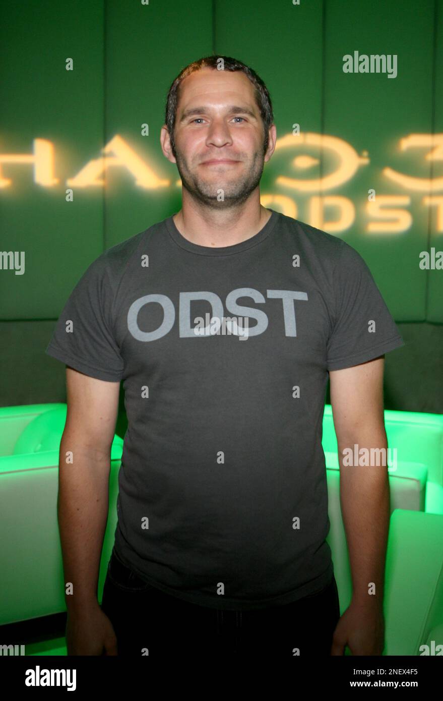 Paul Bertone at the Halo 3 ODST Private Preview at Zune L.A. in West ...
