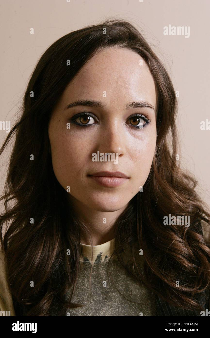 Actress Ellen Page poses for a portrait at the 34th Toronto ...