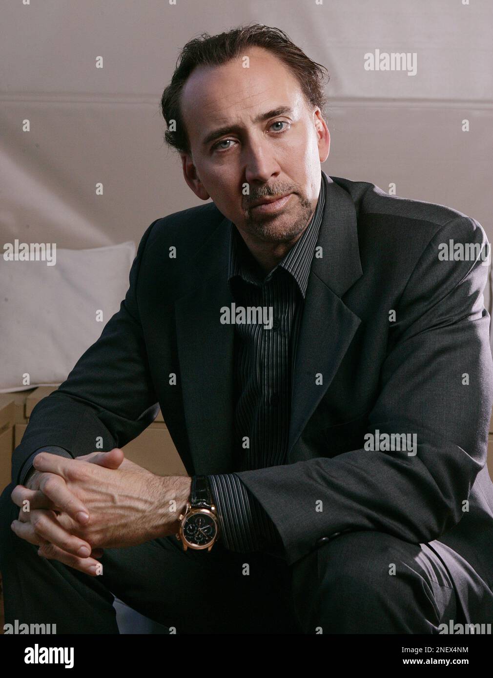 Actor Nicolas Cage poses for a portrait at the 34th Toronto ...