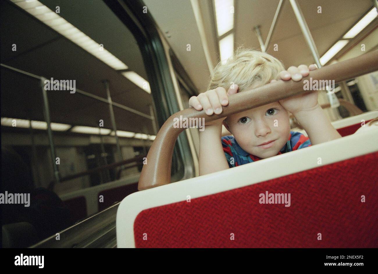 Matthew LoPresti, 4, of Chatsworth, is thrown between excitement and ...