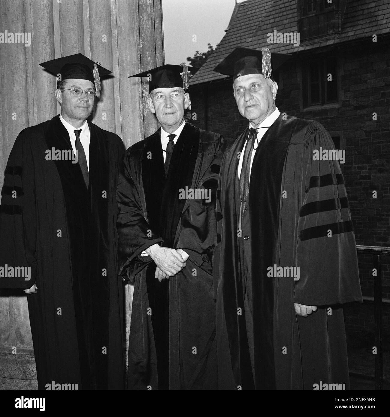 Robert S. McNamara, left, U.S. Defense Secretary, Llewellyn E. Thompson ...