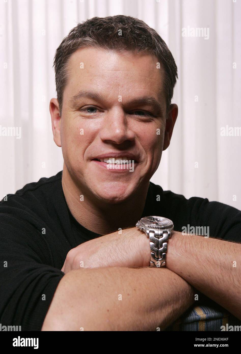 Actor Matt Damon poses for portraits at the 34th Toronto International ...