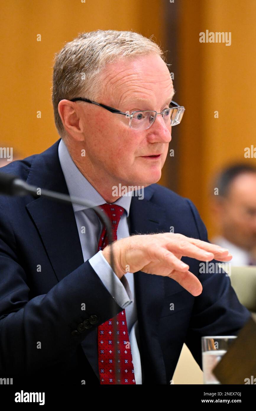 Governor of the Reserve Bank of Australia (RBA) Philip Lowe speaks ...
