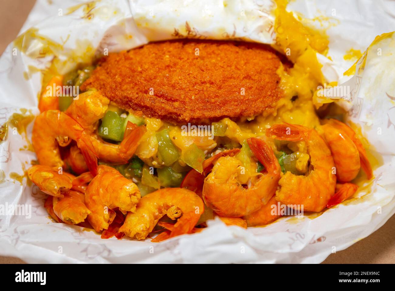 Typic Brazilian acarajé, traditional food of African origin in Bahia ...