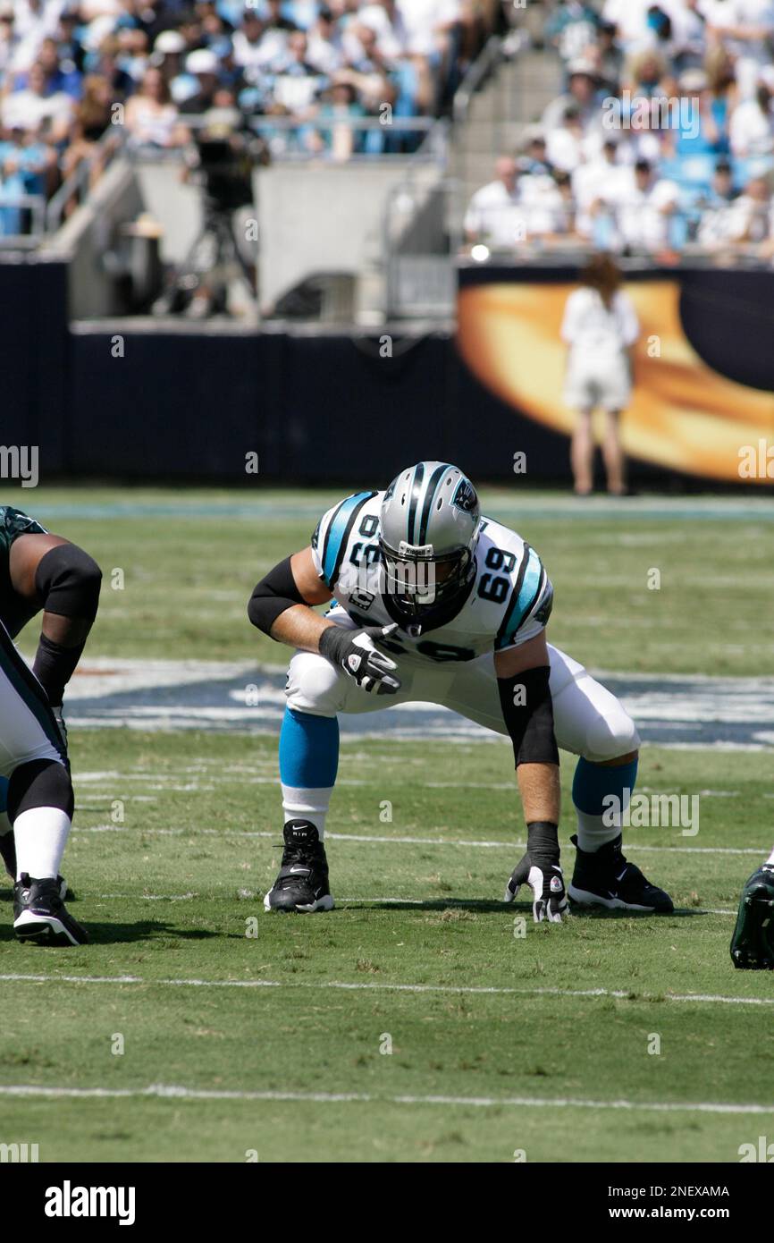 Carolina Panthers' Jordan Gross (69) is shown during an NFL football ...