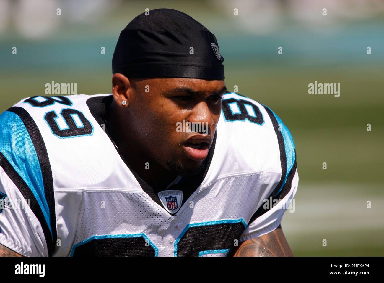 Carolina Panthers' Steve Smith (89) is shown before an NFL football ...