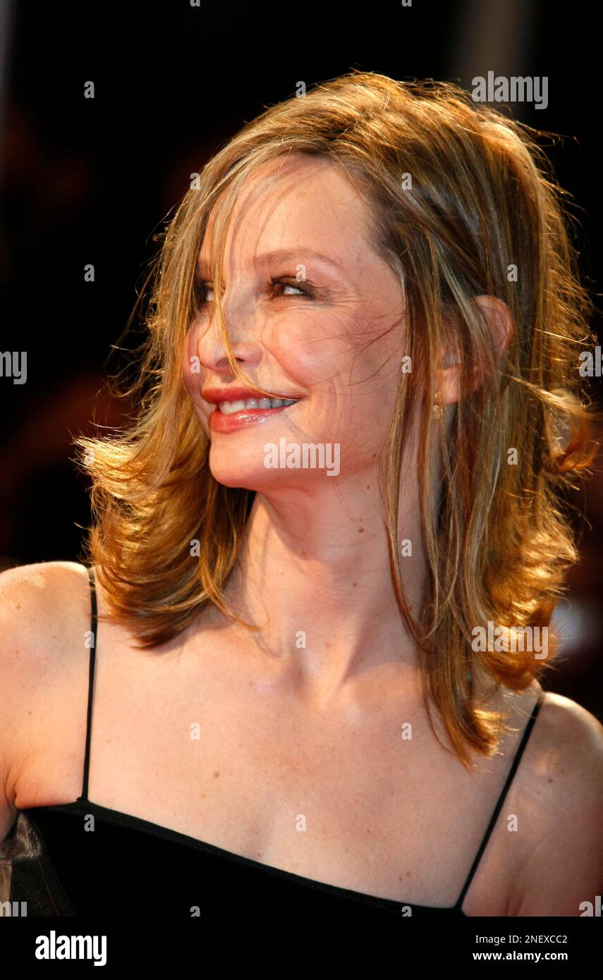 U.S. actress Calista Flockhart arrives for the screening of the movie ...