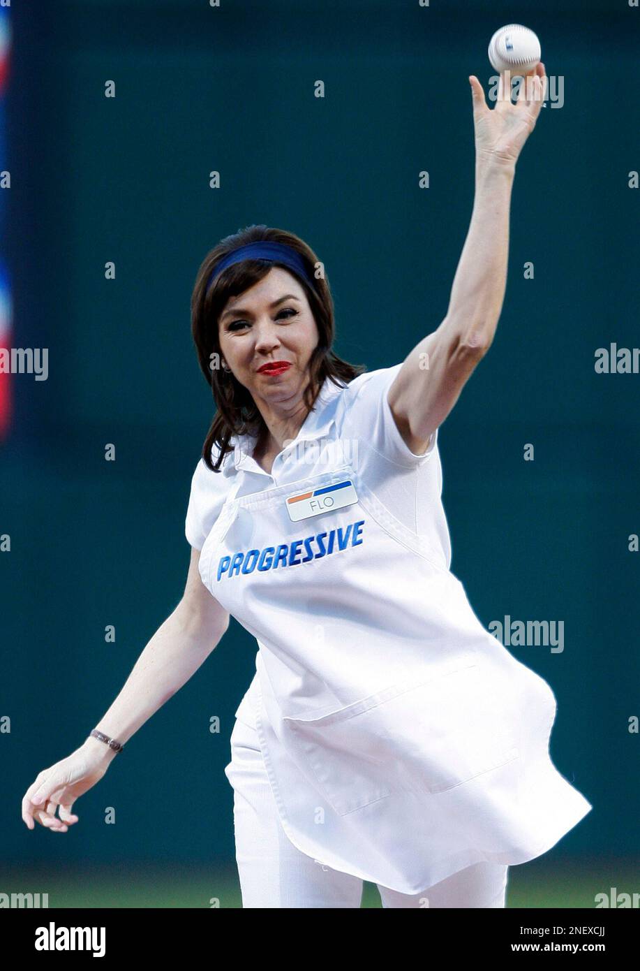 Actress and comedian Stephanie Courtney, who plays the television ...