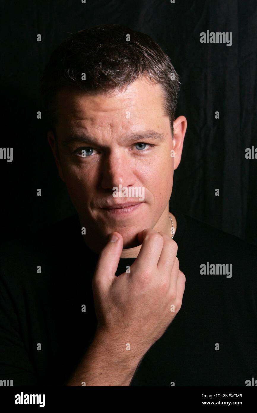 Actor Matt Damon poses for portraits at the 34th Toronto International ...